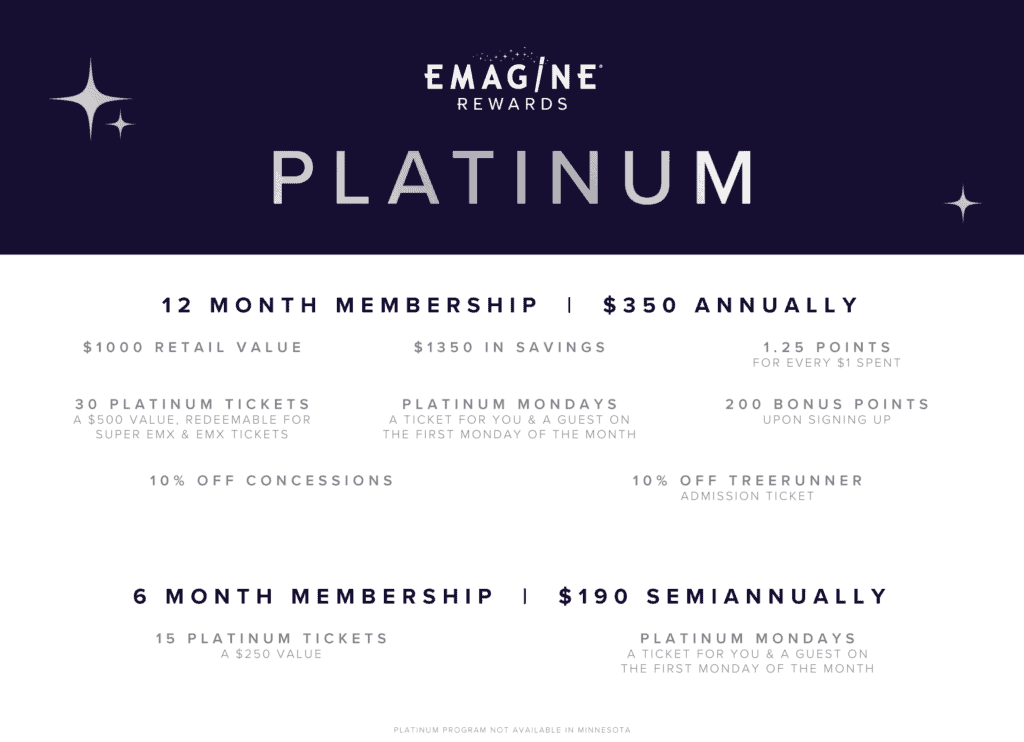 Sign up for Emagine Rewards Platinum - Emagine Entertainment