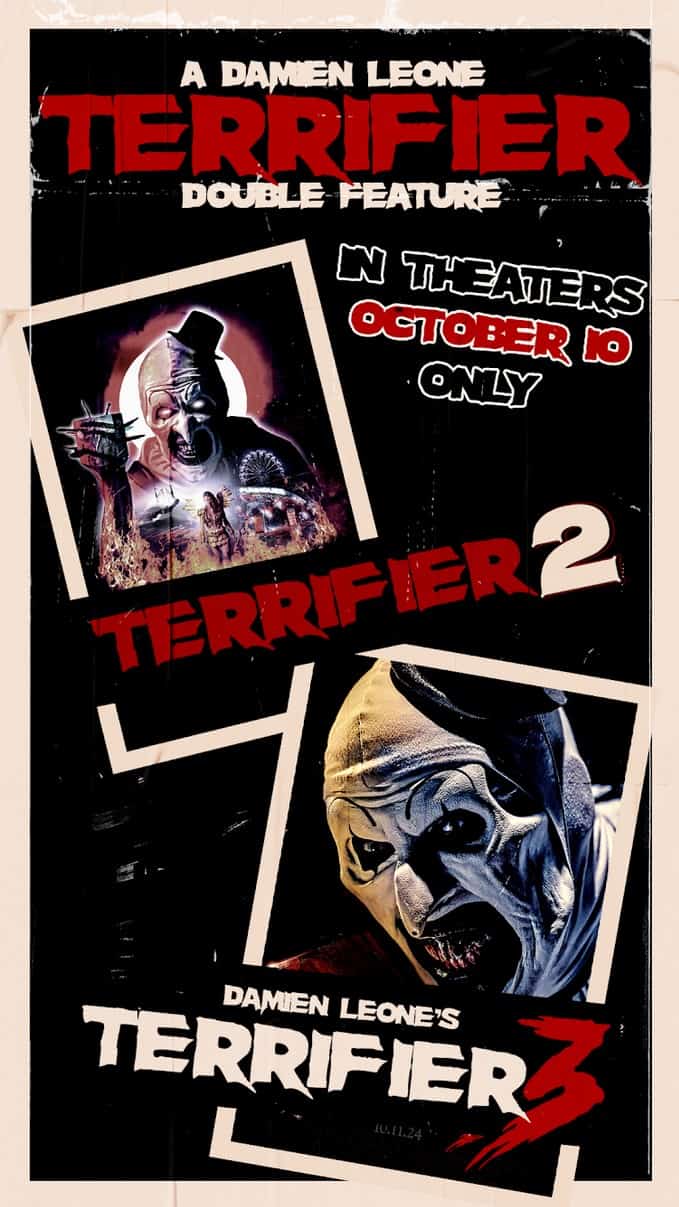 Terrifier 2/Terrifier 3 Double Feature - Watch Now at Emagine ...