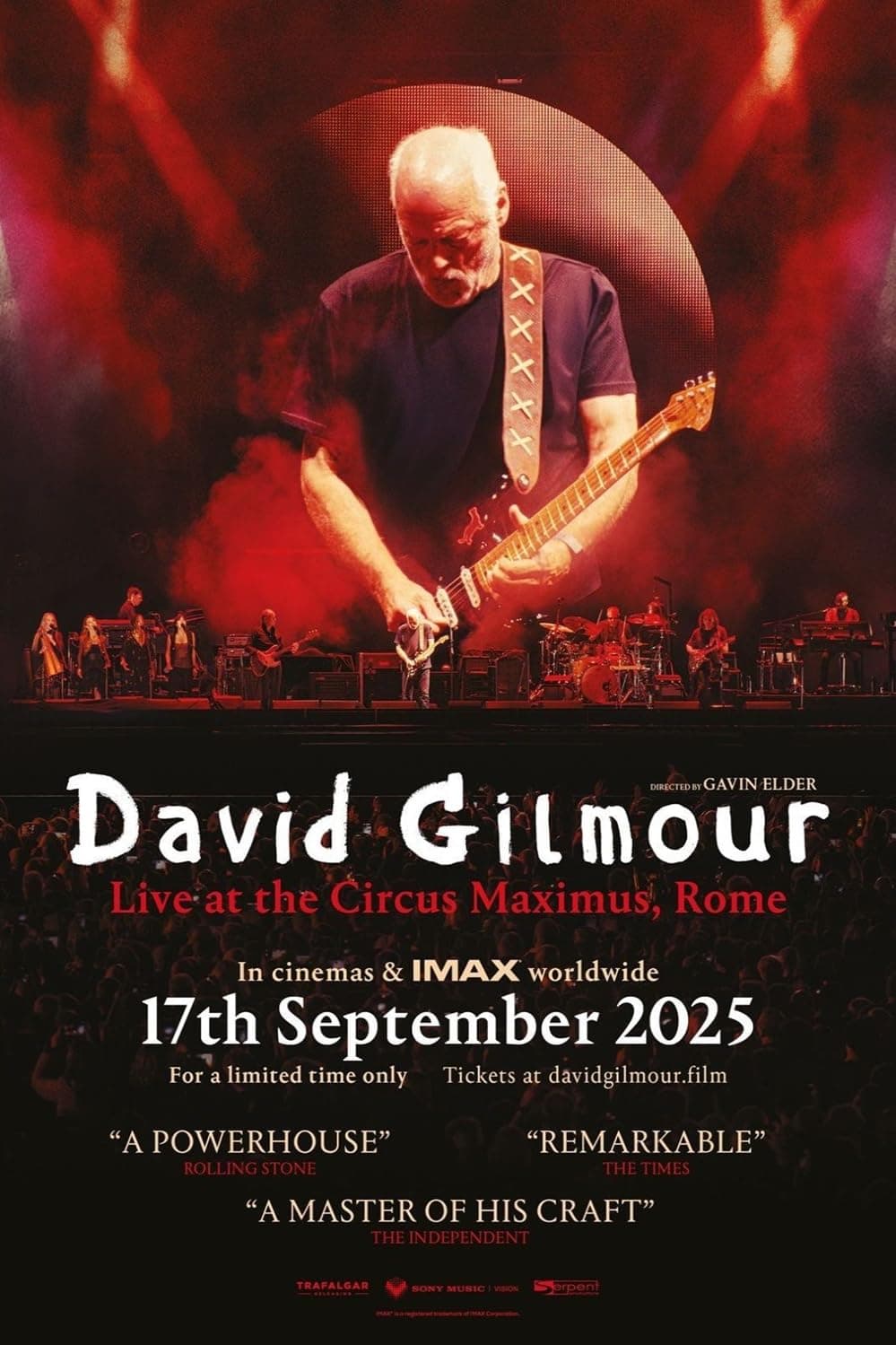 David Gilmour Live at the Circus Maximus, Rome - Watch Now at Emagine ...