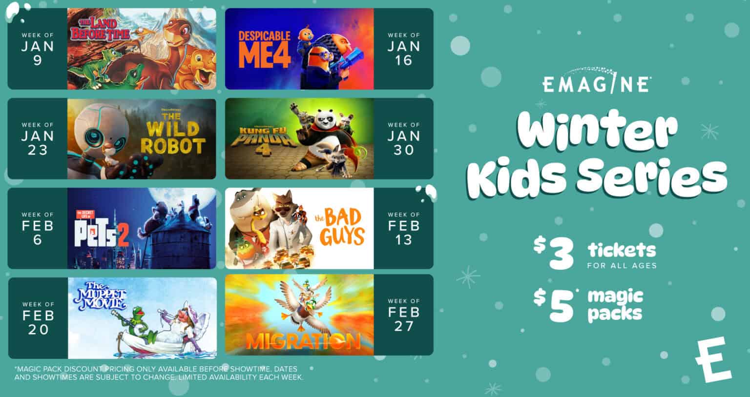 Winter Kids Series - Emagine Entertainment